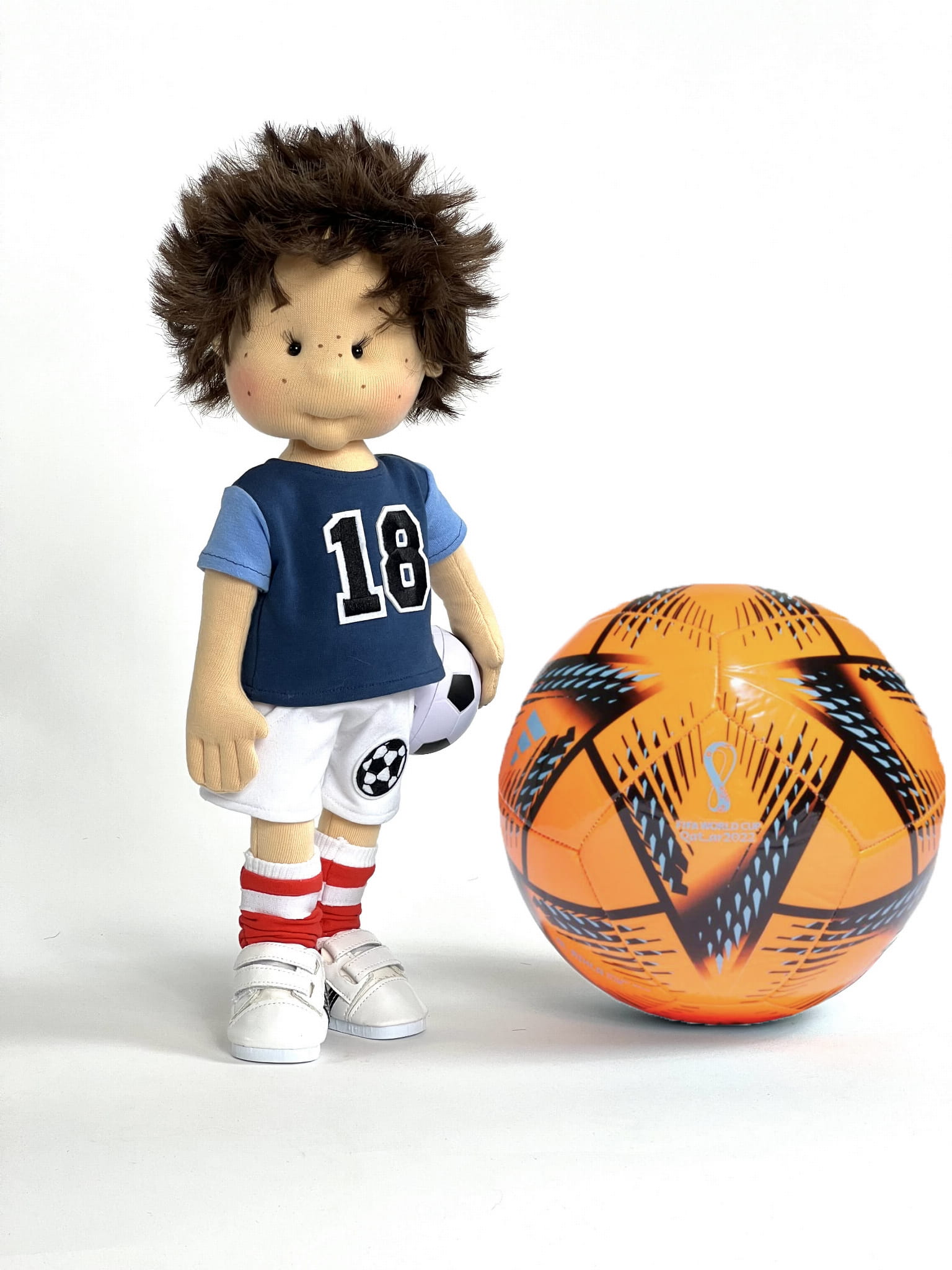 Soccer Player Pierre Lullu Dolls